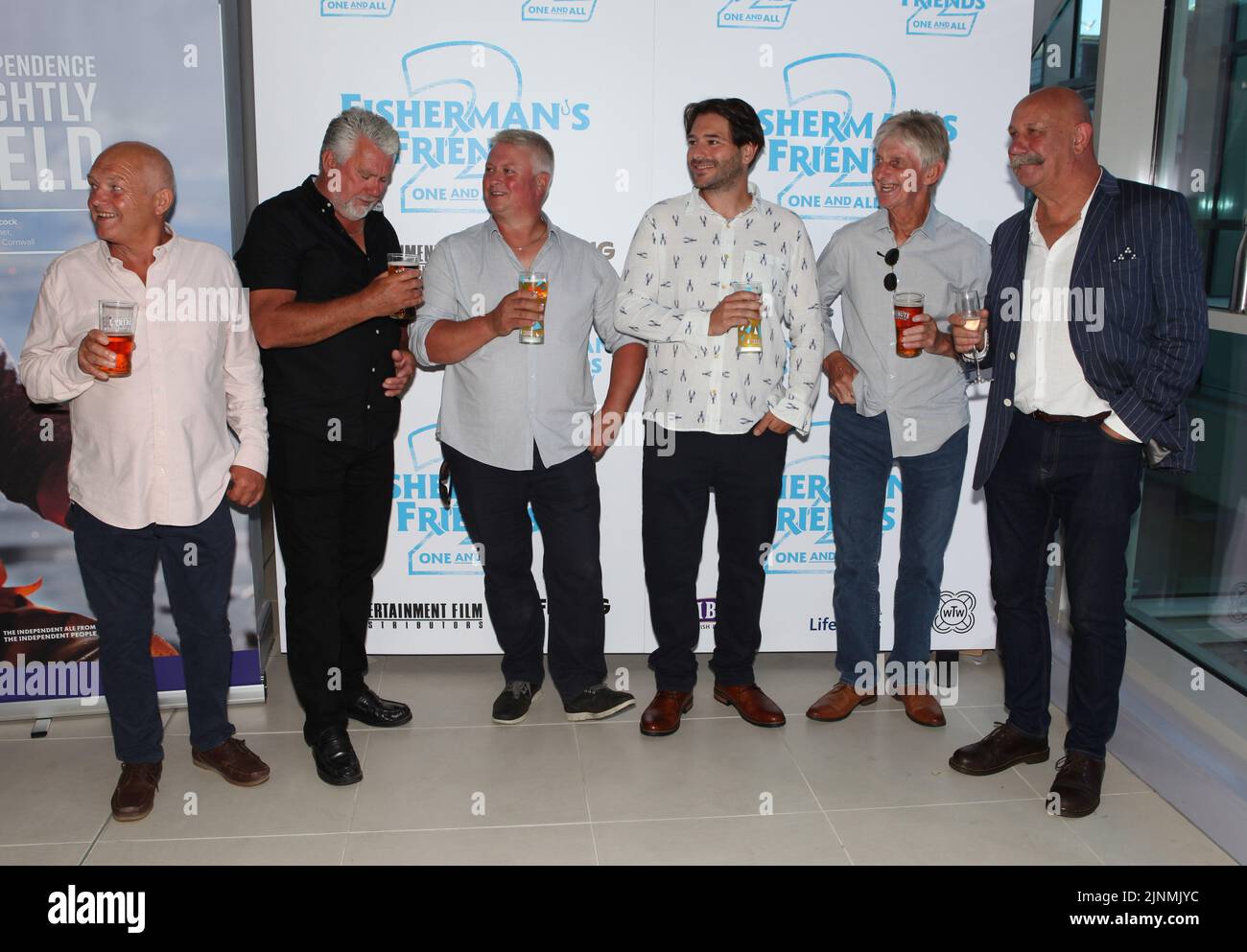 Newquay. Cornwall. UK. Tony Lobb, Jason Nicholas, Jeremy Brown, John ...