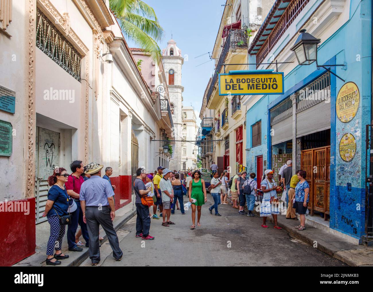 Havana Cuba,Colorful Tropical Lifestyle on the Island of Cuba with the ...