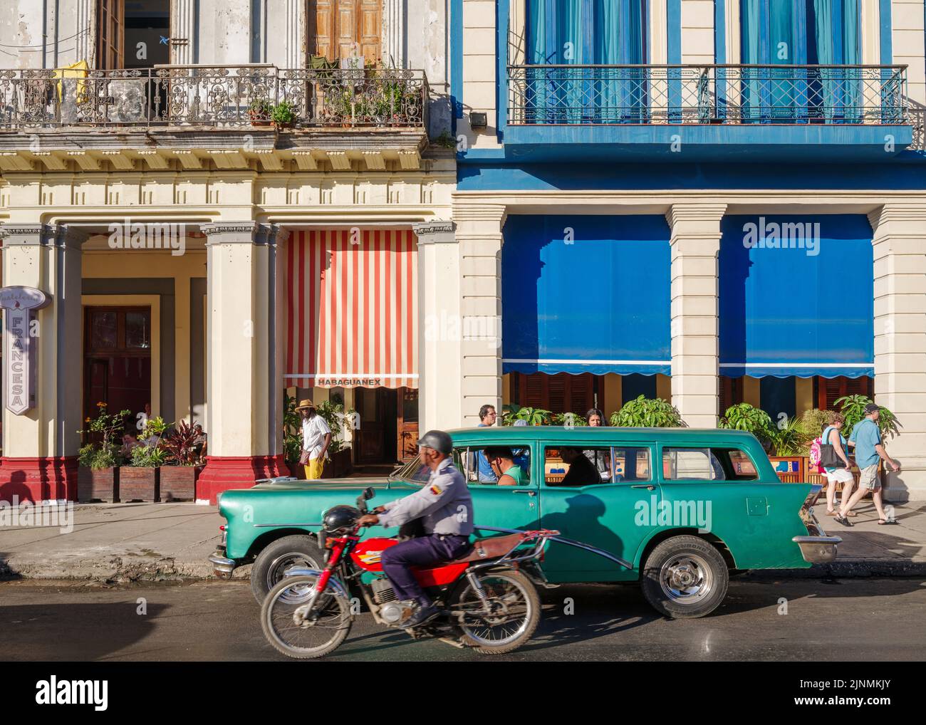 Havana Cuba,Colorful Tropical Lifestyle on the Island of Cuba with the ...