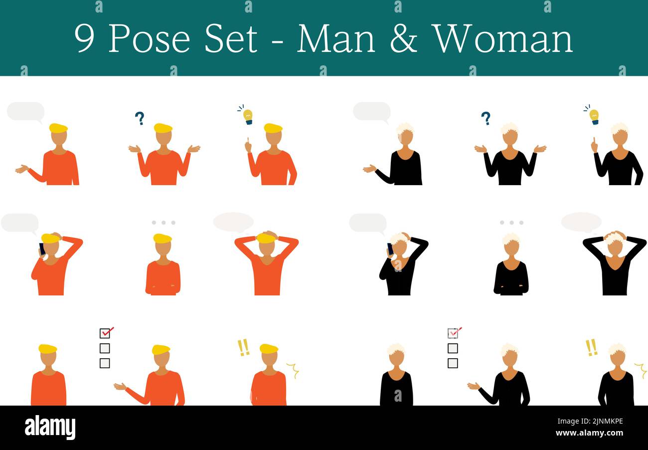 Talk woman man office Stock Vector Images - Alamy