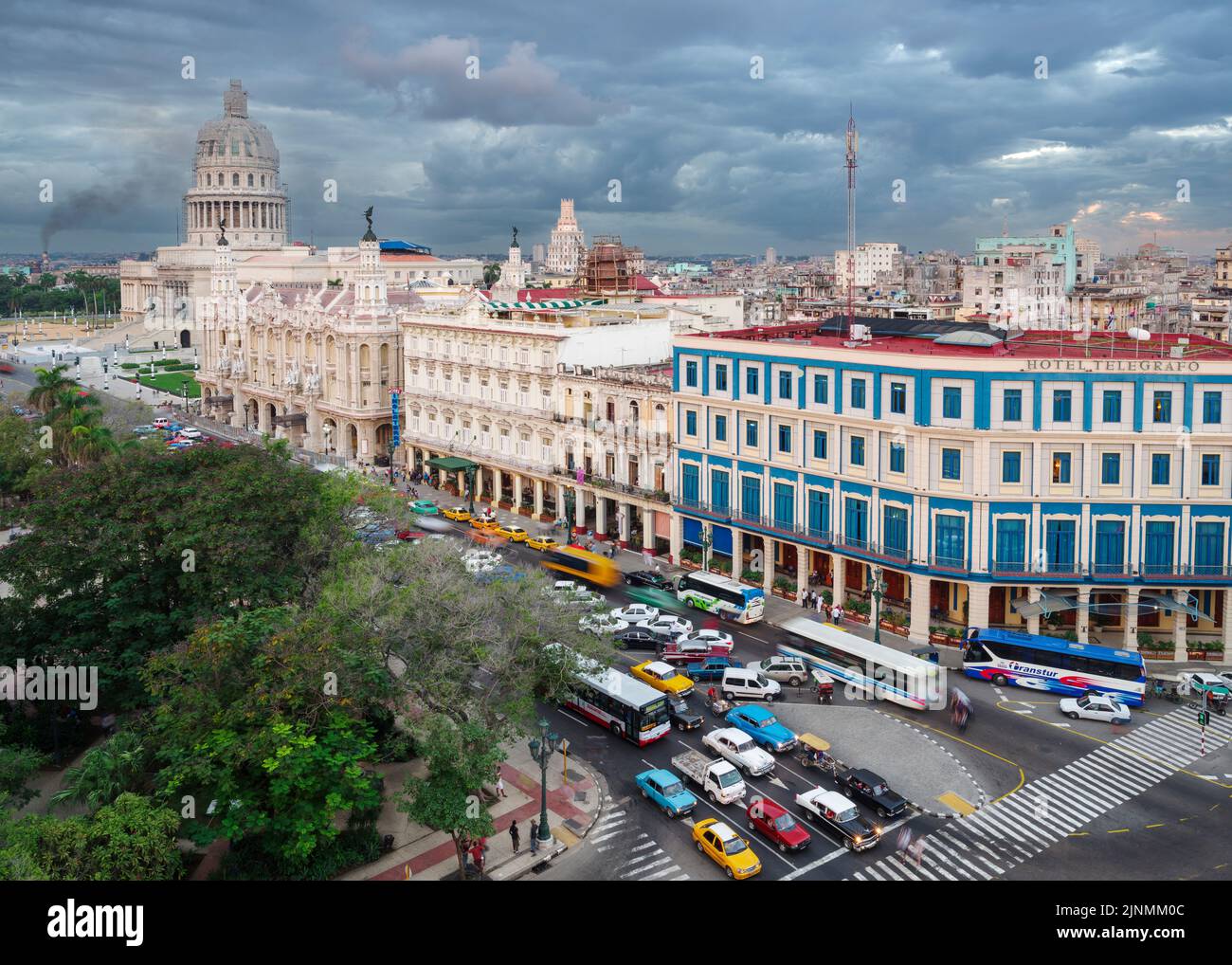 Havana Cuba,Colorful Tropical Lifestyle on the Island of Cuba with the ...