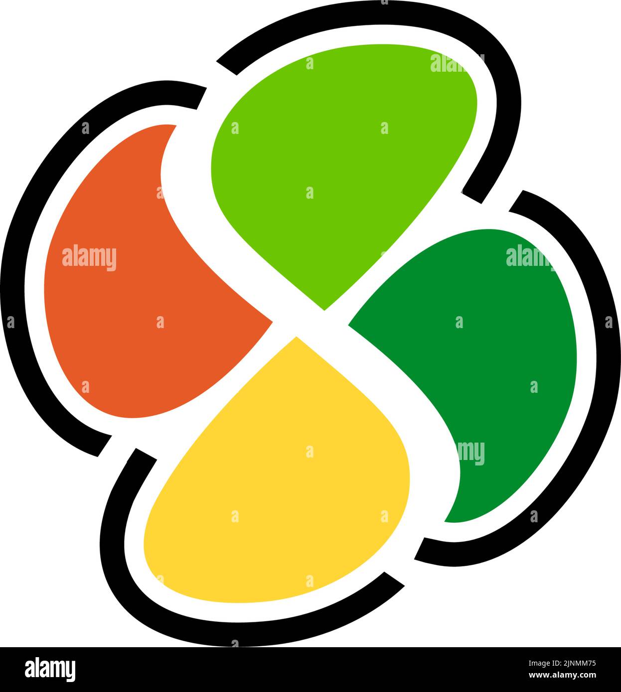 Simple vector illustration of maple mark Stock Vector Image & Art - Alamy