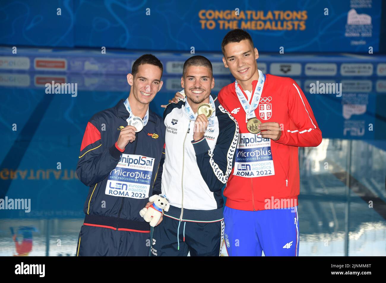 Rome, Italy. 12th Aug, 2022. 12th August 2022; Rome, Italy: Medal ...