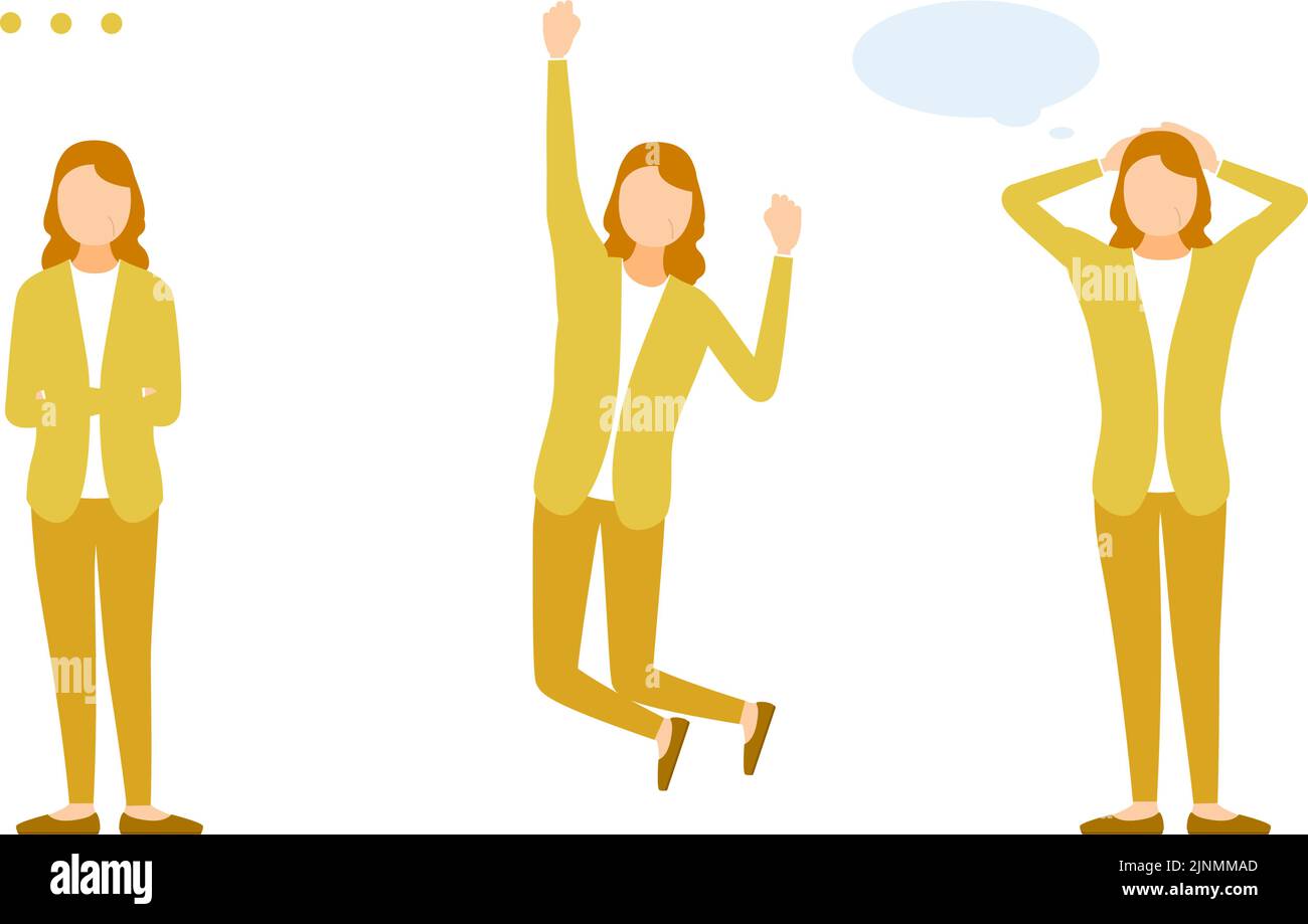 Happy active senior women Stock Vector Images - Alamy