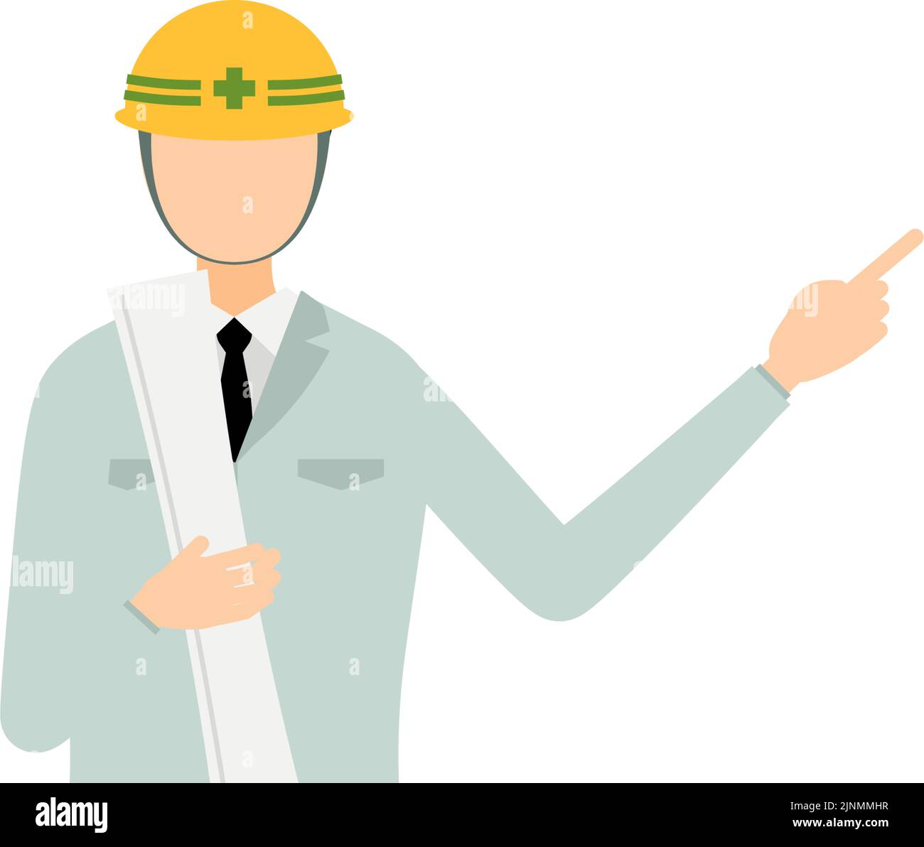 Construction site director pose set, male Stock Vector Image & Art - Alamy