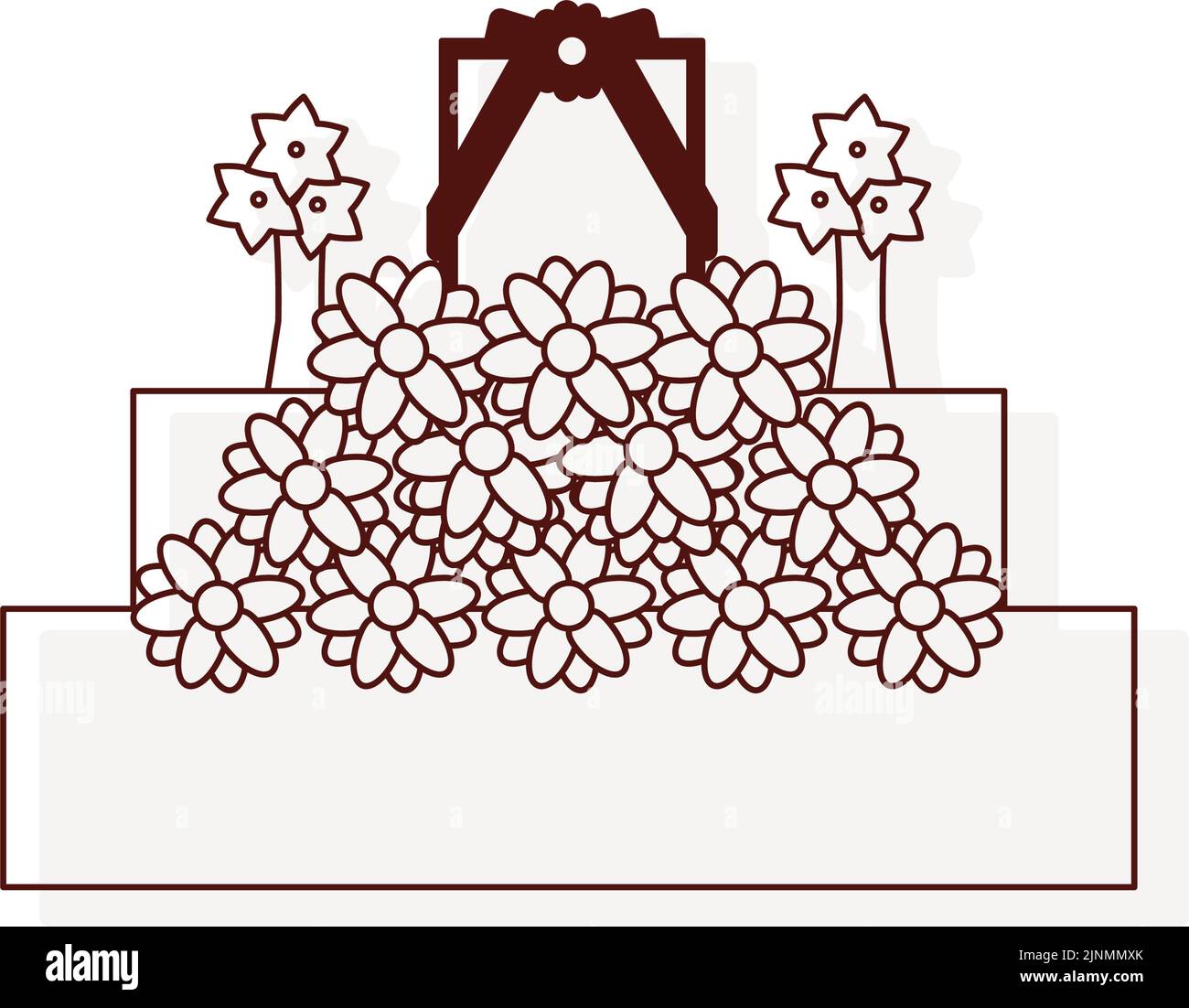 Thin line funeral icon, altar Stock Vector Image & Art - Alamy