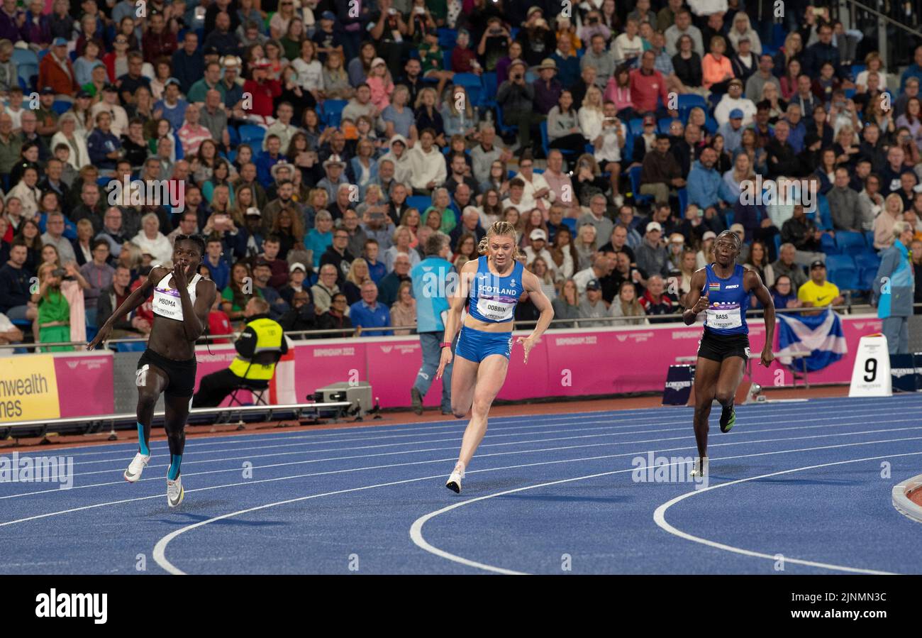Christine Mboma of Namibia, Beth Dobbin of Scotland and Gina Bass of ...