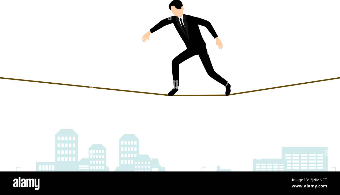 Office dangerous business man Stock Vector Images - Alamy