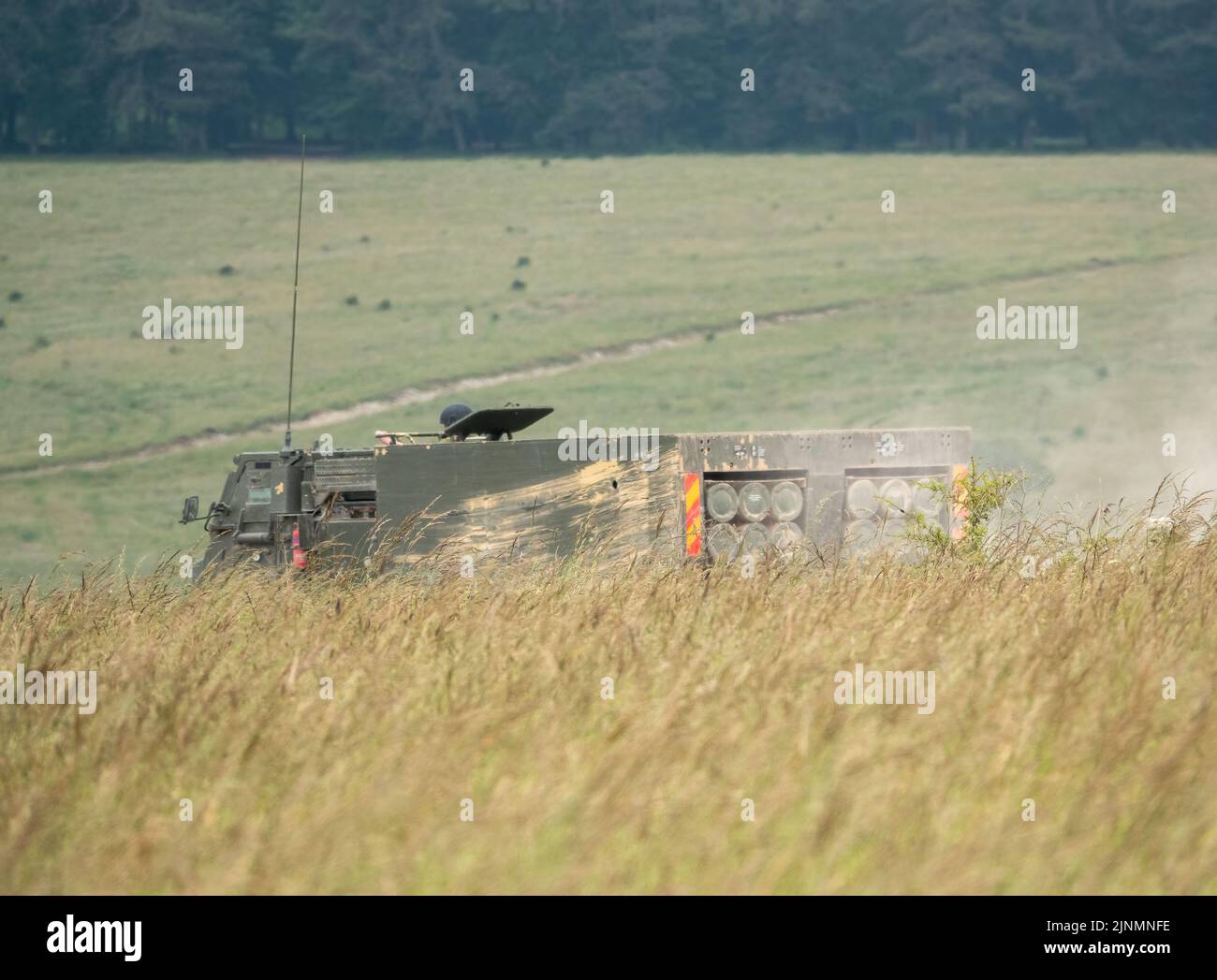 British army self propelled M270 Multiple Launch Rocket System (MLRS ...