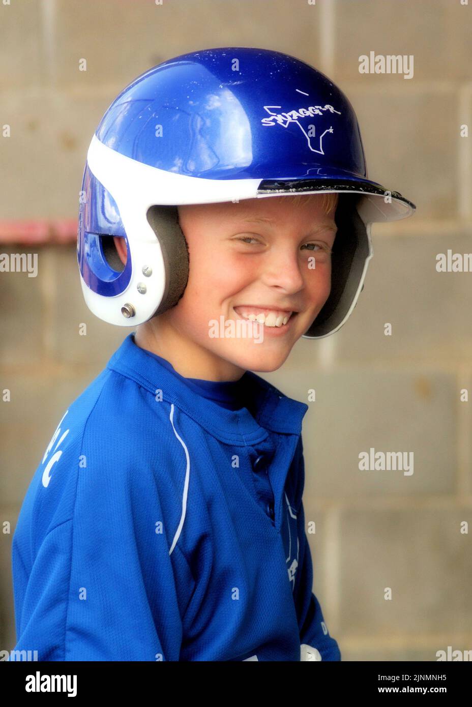 Smiling After a Double Stock Photo - Alamy