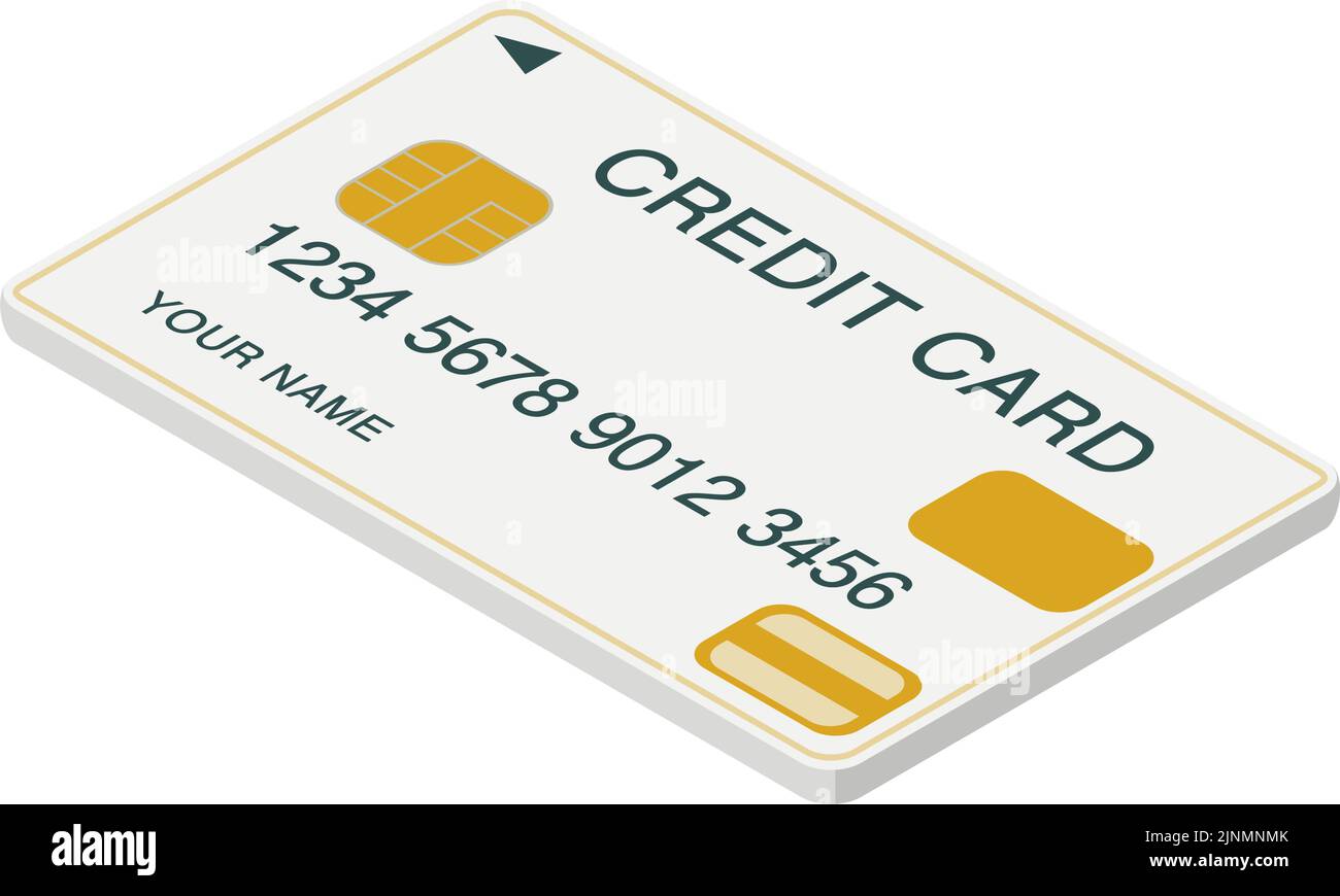 Credit card 3d Stock Vector Images - Alamy