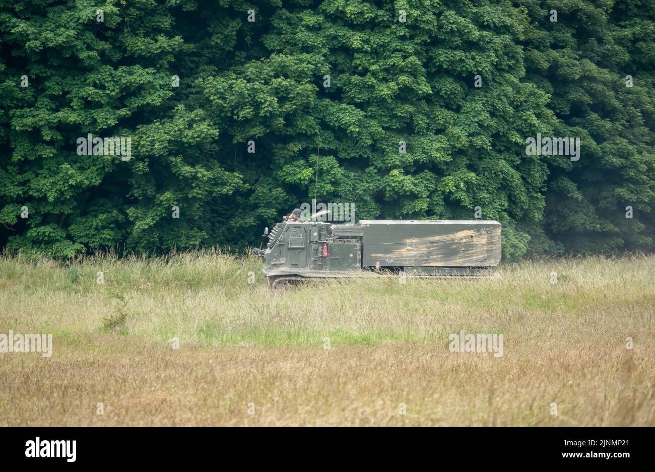 British army self propelled M270 Multiple Launch Rocket System (MLRS ...