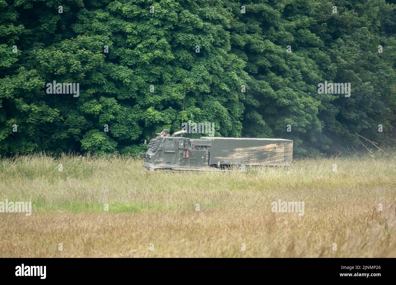 British army self propelled M270 Multiple Launch Rocket System (MLRS ...