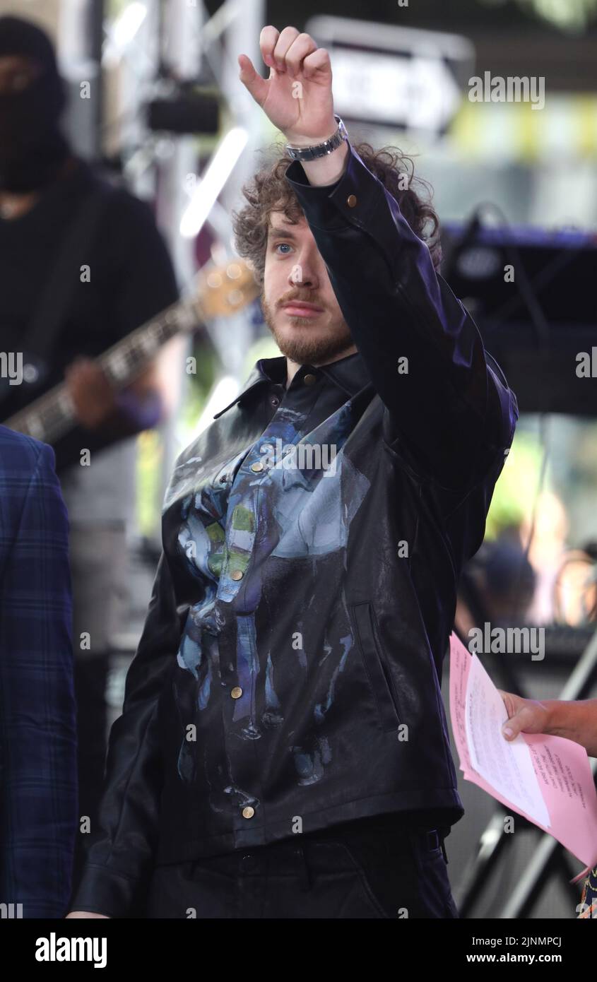 August 12, 2022, New York, New York, USA: Rapper JACK HARLOW performs ...