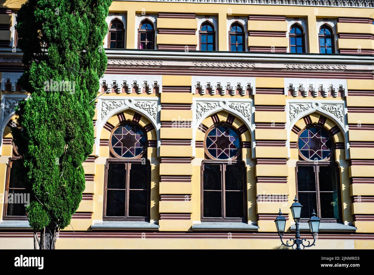 Famous Tbilisi State Opera House on Rustaveli avenue is one of the ...