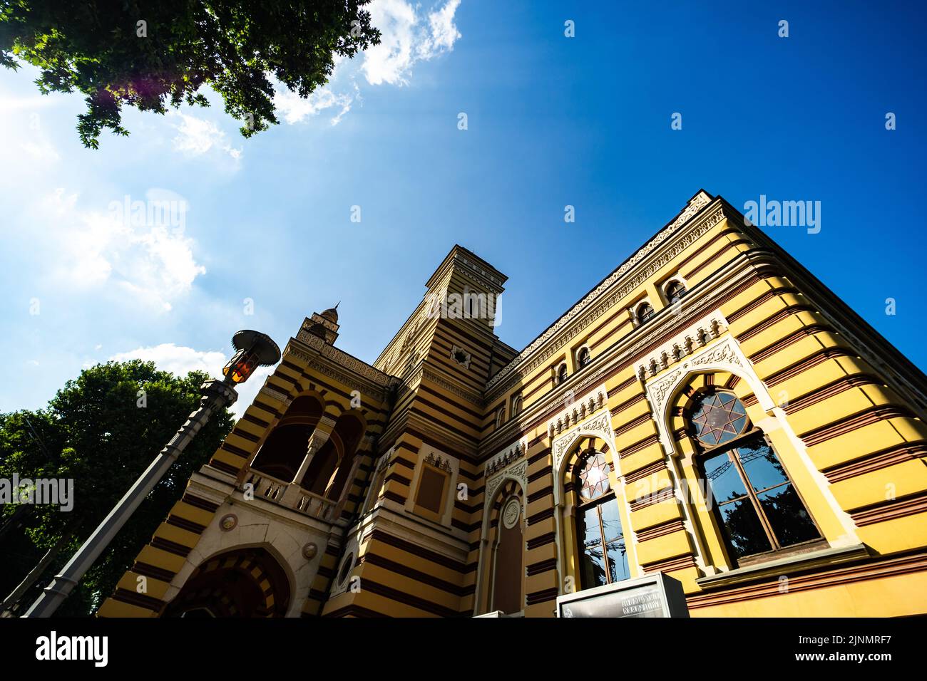 Famous Tbilisi State Opera House on Rustaveli avenue is one of the ...