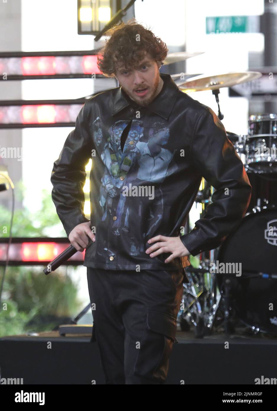 August 12, 2022, New York, New York, USA: Rapper JACK HARLOW performs ...