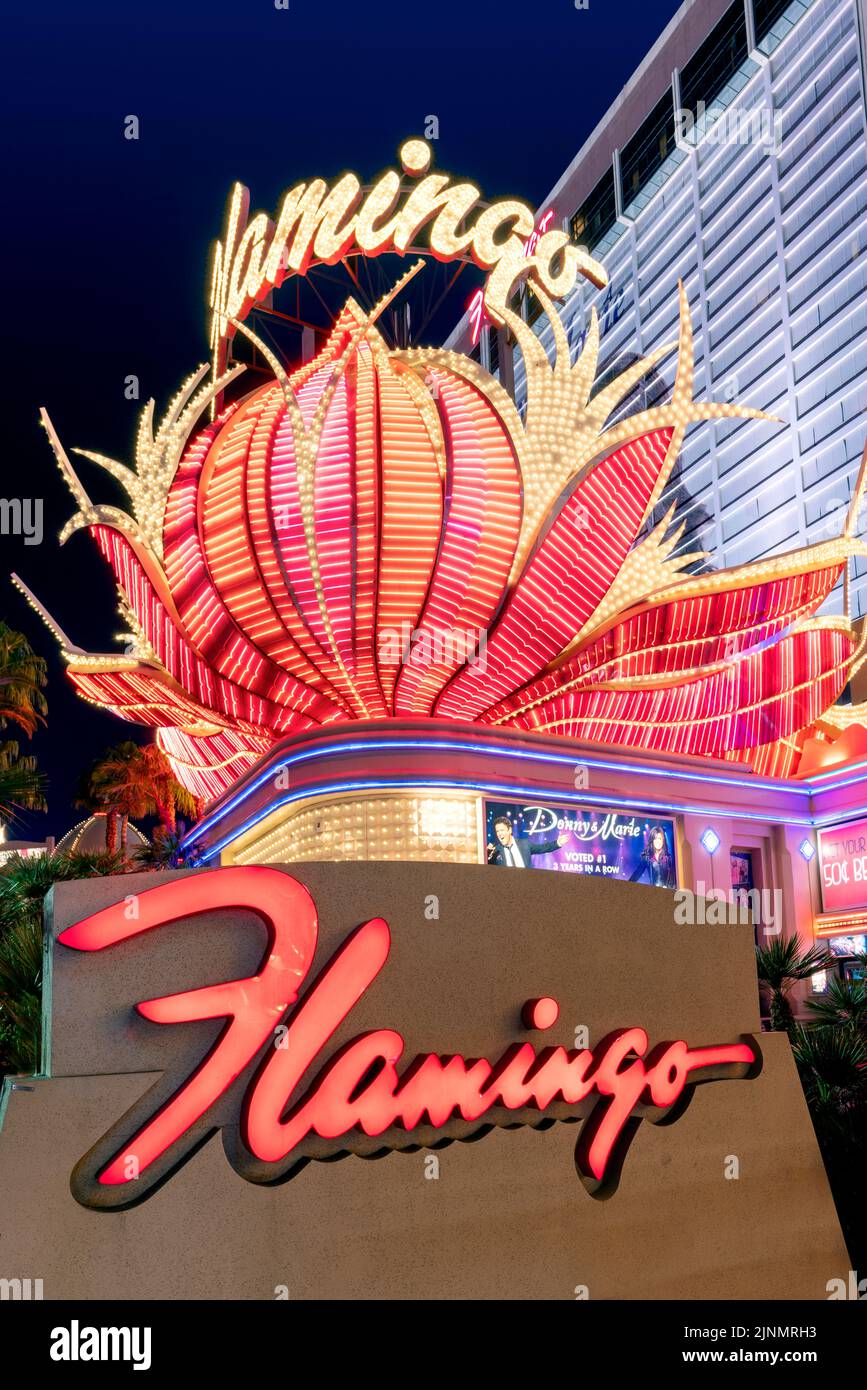 Flamingo the strip hi-res stock photography and images - Alamy
