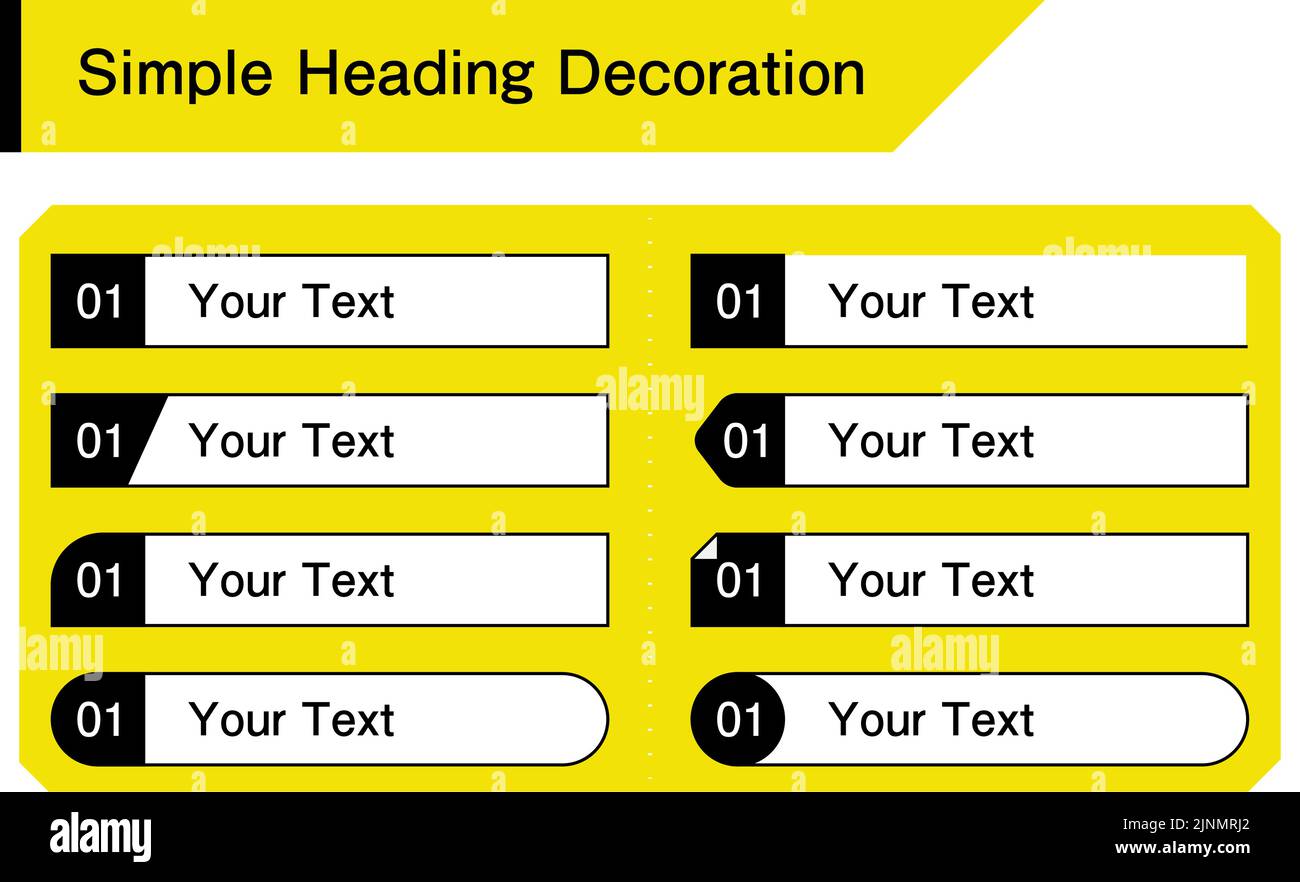 Simple borders and frames Stock Vector Images - Alamy