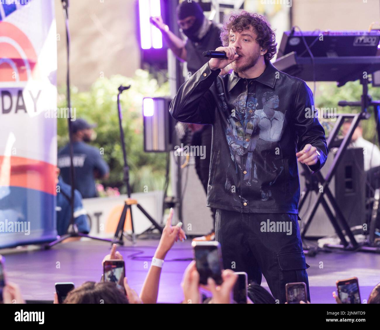 New York, NY, USA. 12th Aug, 2022. Jack Harlow on stage for NBC Today ...
