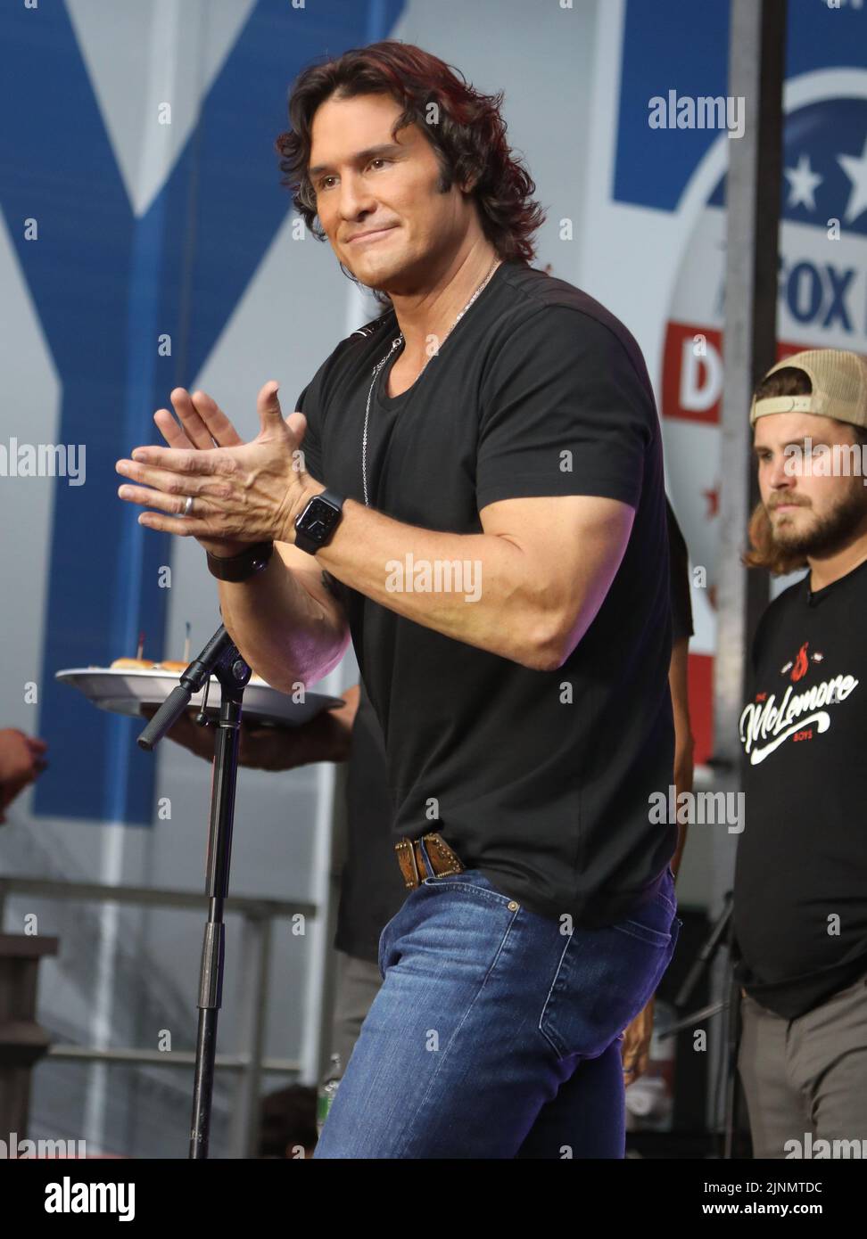 August 12, 2022, New York, New York, USA: Country singer JOE NICHOLS ...