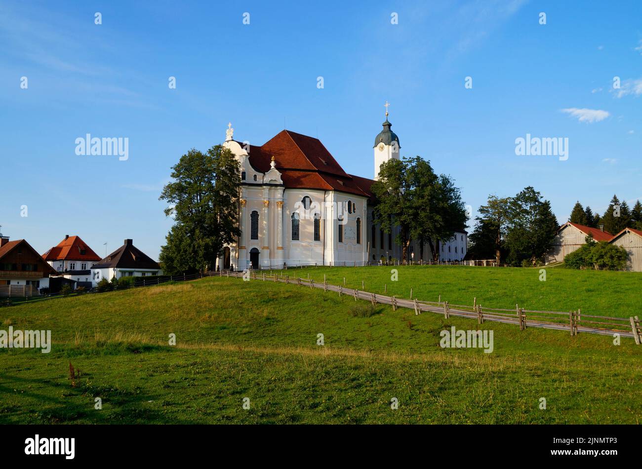 Wieskirche pilgrimage church wies bavaria hi-res stock photography and ...