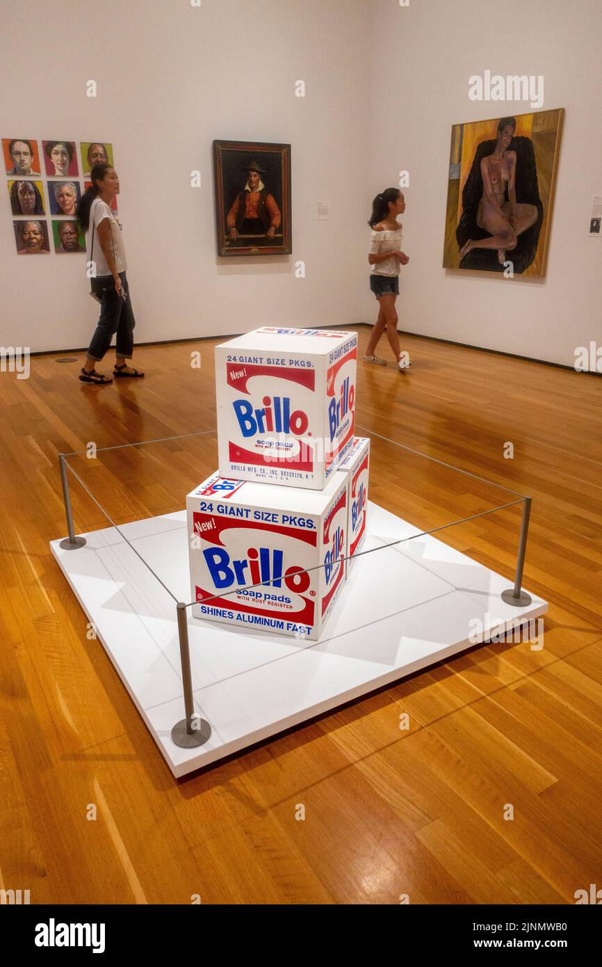 Akron Art Museum collections in Akron Ohio Stock Photo - Alamy