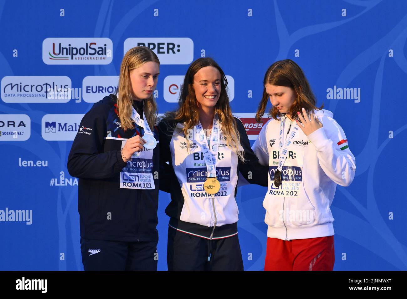 Rome, Italy. 12th Aug, 2022. Margherita Panziera (ITA), Katie Shanahan ...