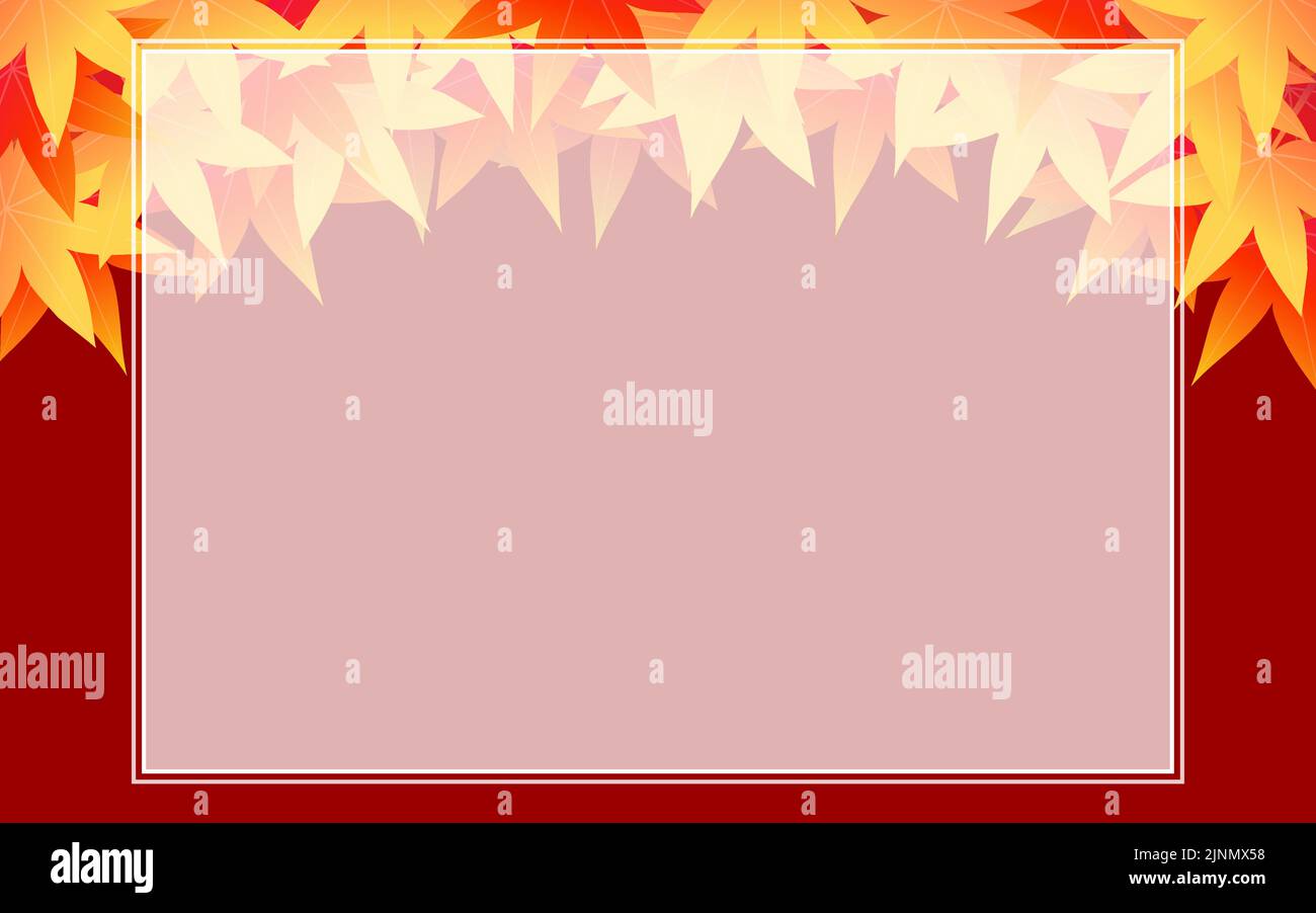 Fallen autumn leaves copy Stock Vector Images - Alamy