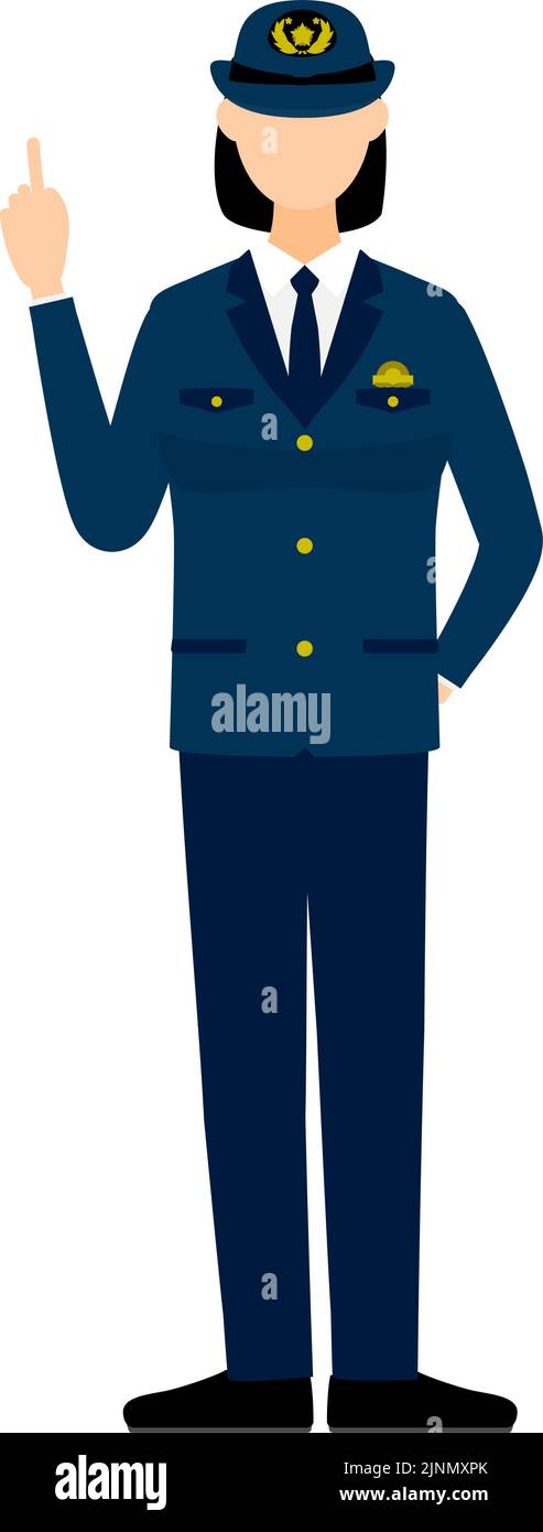 Police officer posing woman hi-res stock photography and images - Alamy