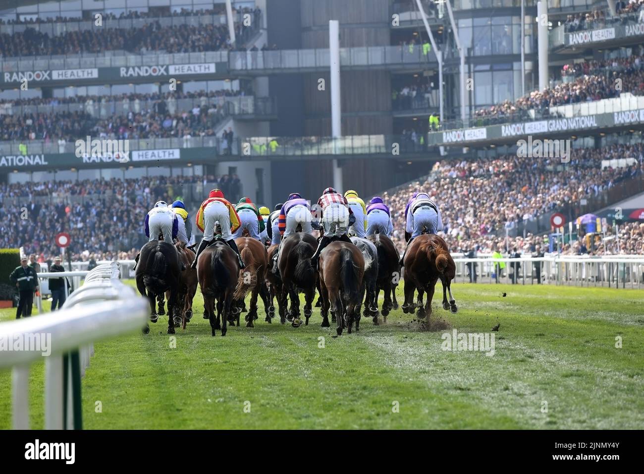 The grand national horse race hi-res stock photography and images - Alamy