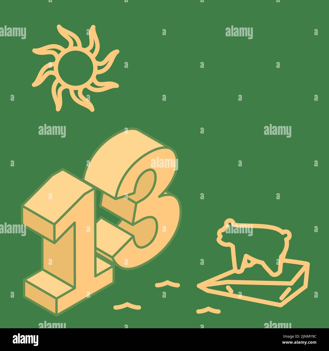 Goal 13 climate action Stock Vector Images - Alamy