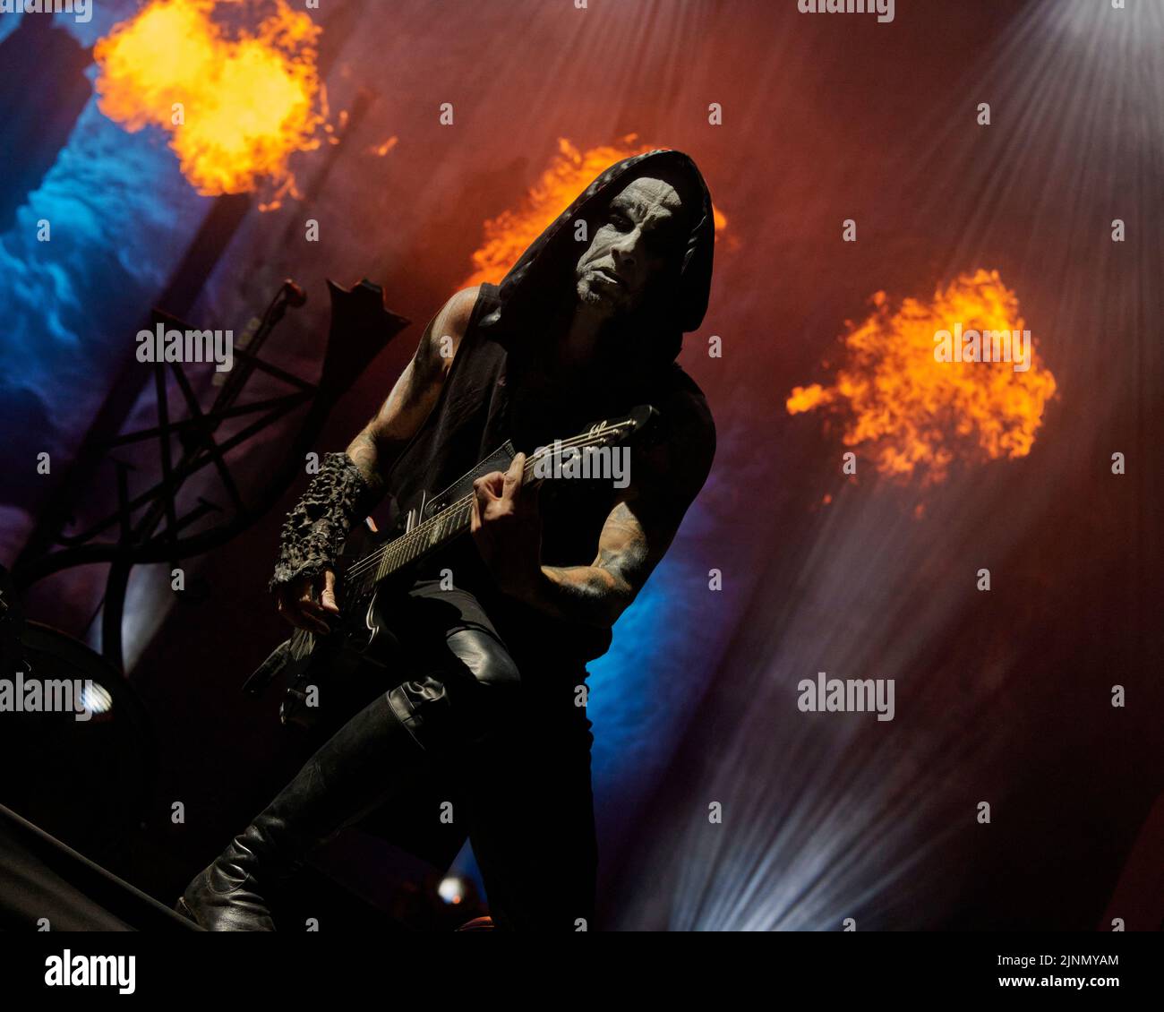 Catton Park, UK, 12 Aug, 2022, Behemoth headline the Main stage at ...