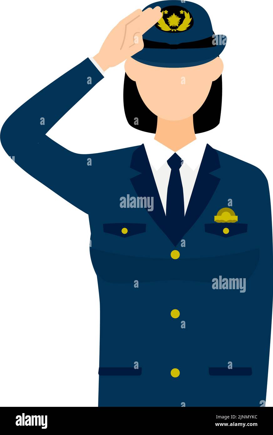 White woman police officer Stock Vector Images - Alamy