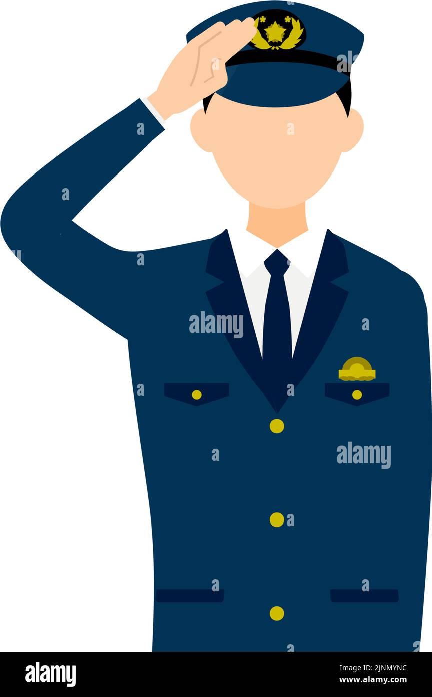 Male police officer Stock Vector Images - Alamy