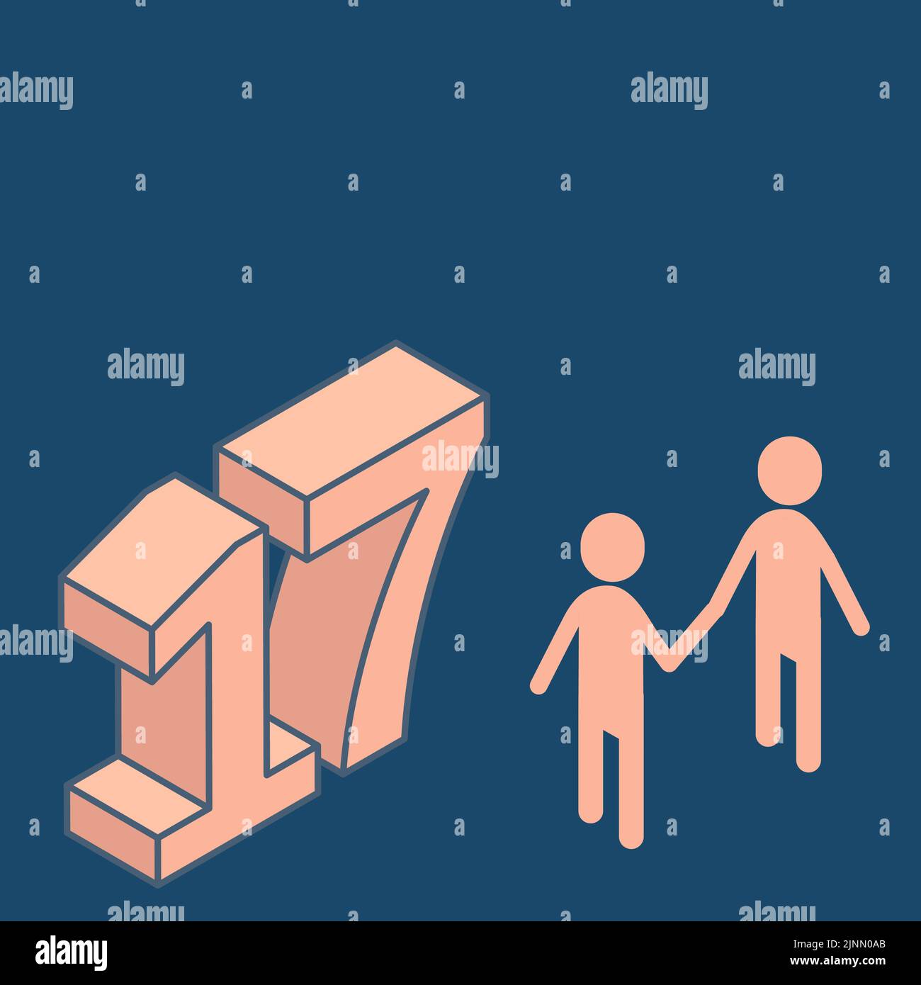 SDGs Goal 17, Partnerships for the goals Stock Vector Image & Art - Alamy