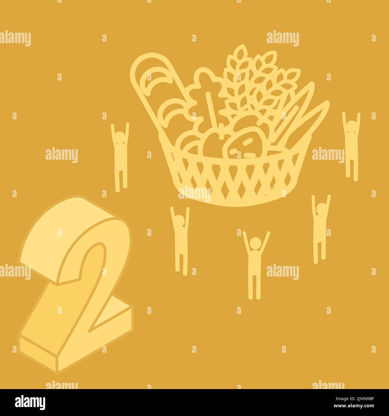 SDGs Goal 2, Zero hunger Stock Vector Image & Art - Alamy