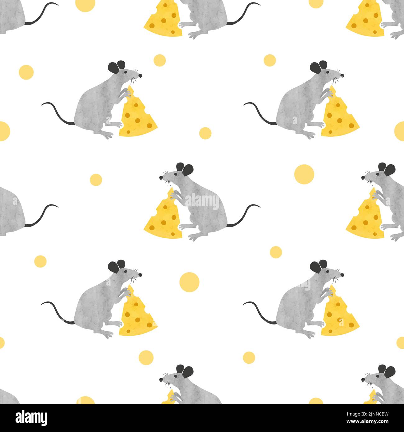 Watercolor mouse hi-res stock photography and images - Alamy