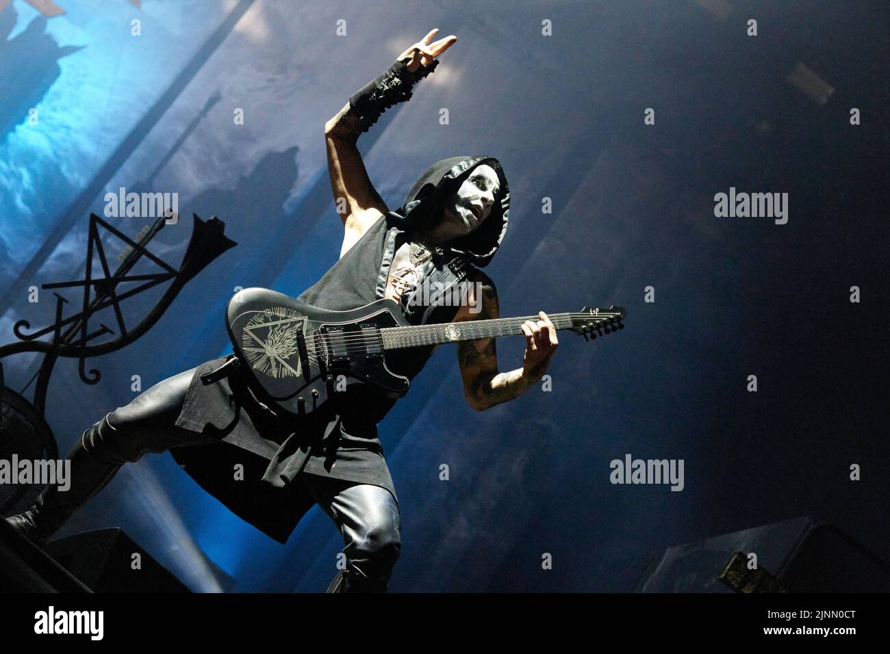 Catton Park, UK, 12 Aug, 2022, Behemoth headline the Main stage at ...