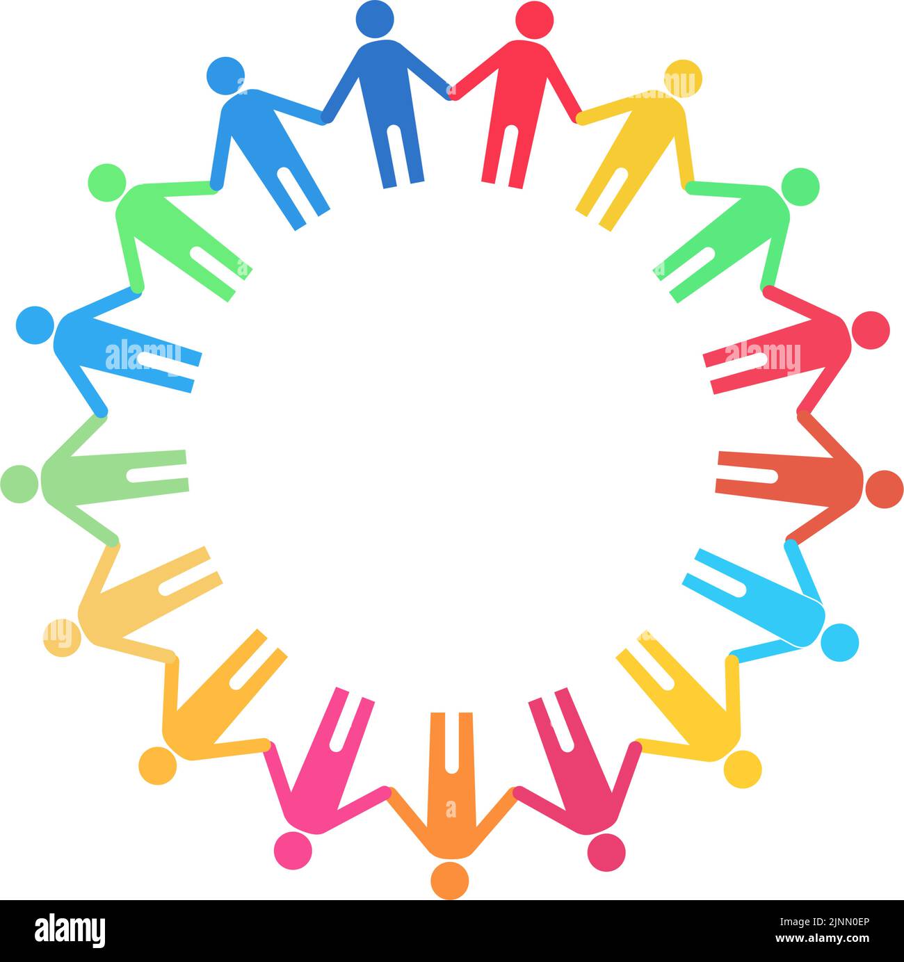 Equality human hands holding Stock Vector Images - Alamy