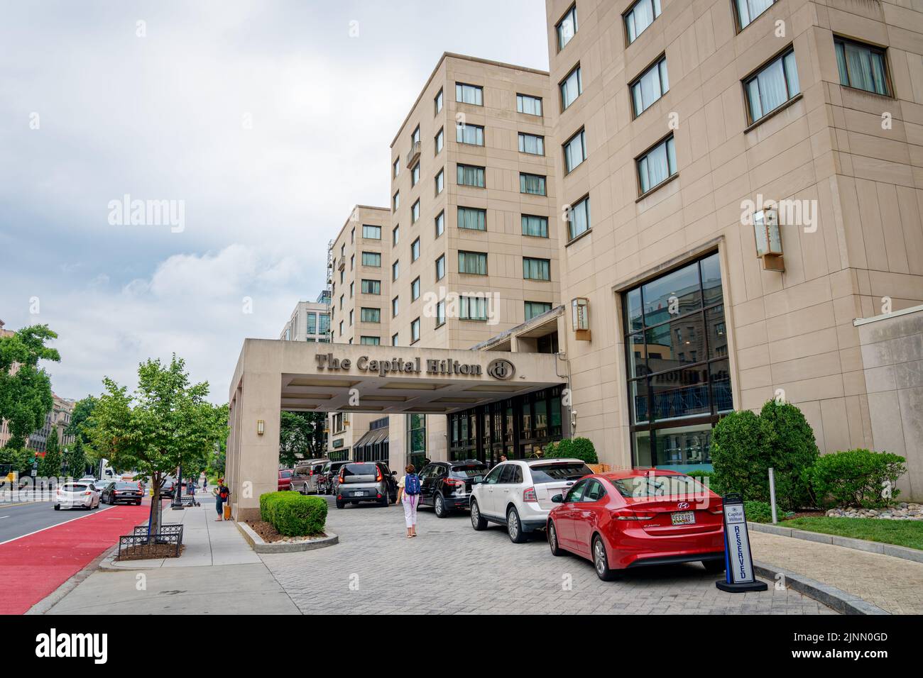 Washington, DC - June 27, 2022: The Capital Hilton, originally named ...