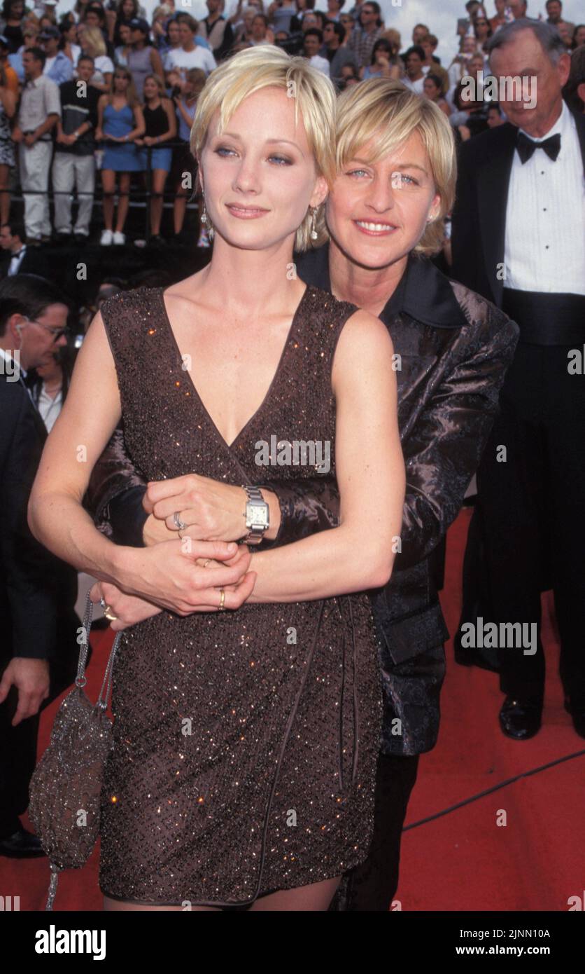 Sep 14, 1997, Los Angeles, California, USA: Actress ANNE HECHE with ...
