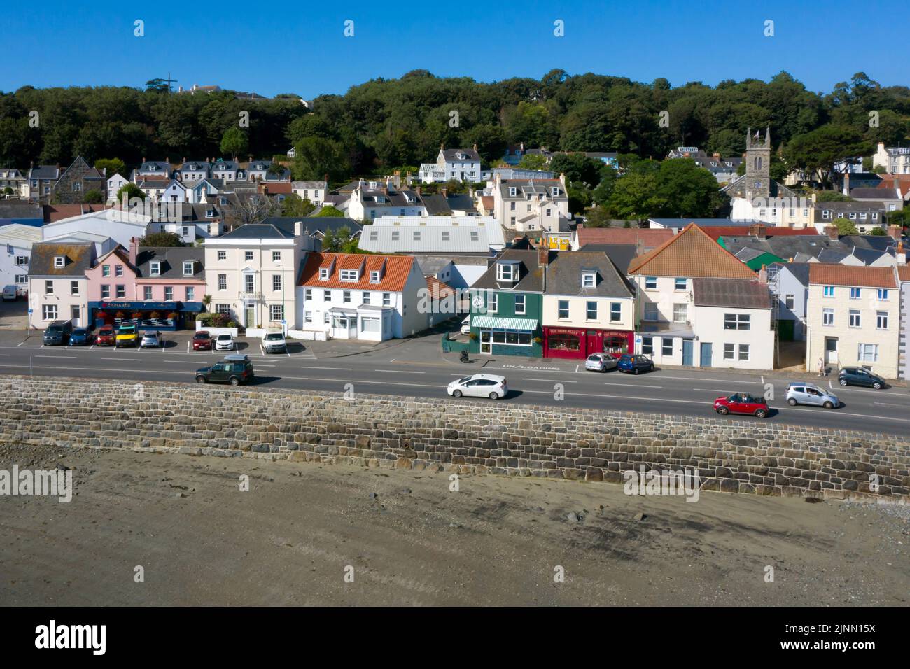 Guernsey aerial hi-res stock photography and images - Alamy