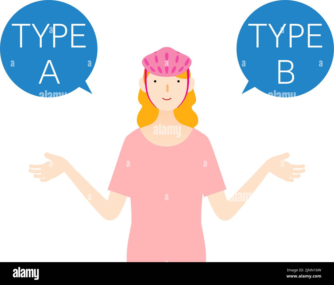 Active young female cyclist Stock Vector Images - Alamy