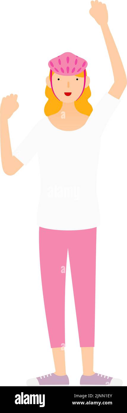 Audience cheering woman Stock Vector Images - Alamy