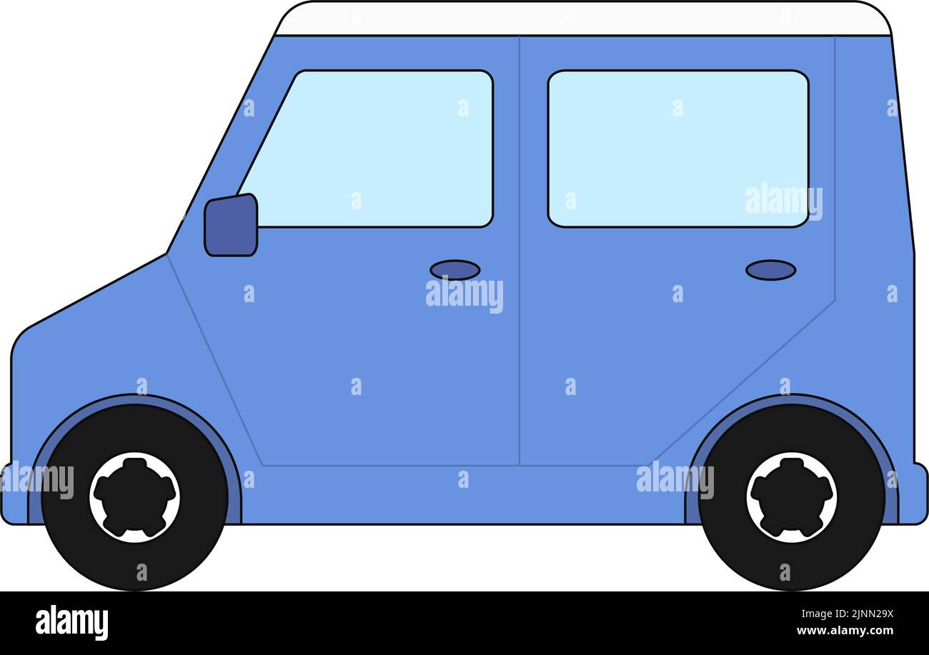 Simple cute car vehicle Stock Vector Images - Alamy