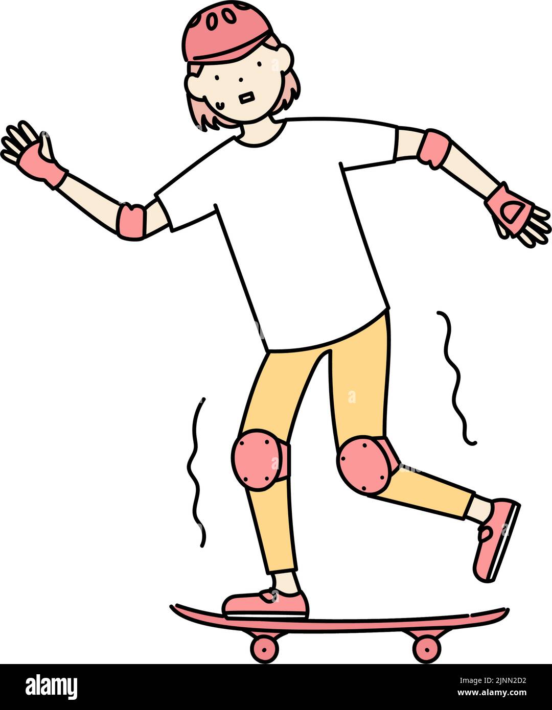 Child unsteady Stock Vector Images - Alamy