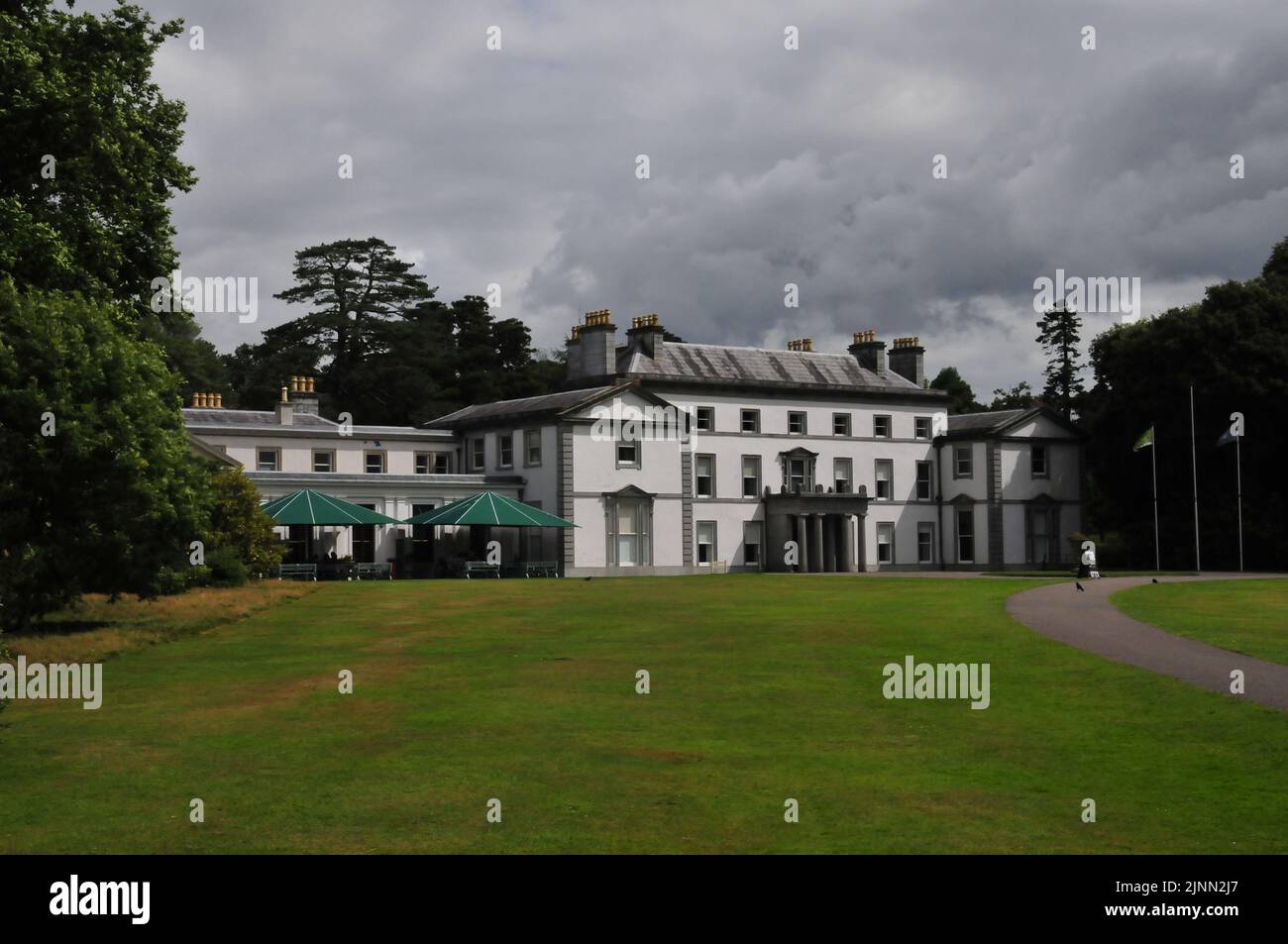 Fota House, Arboretum and Gardens Stock Photo - Alamy