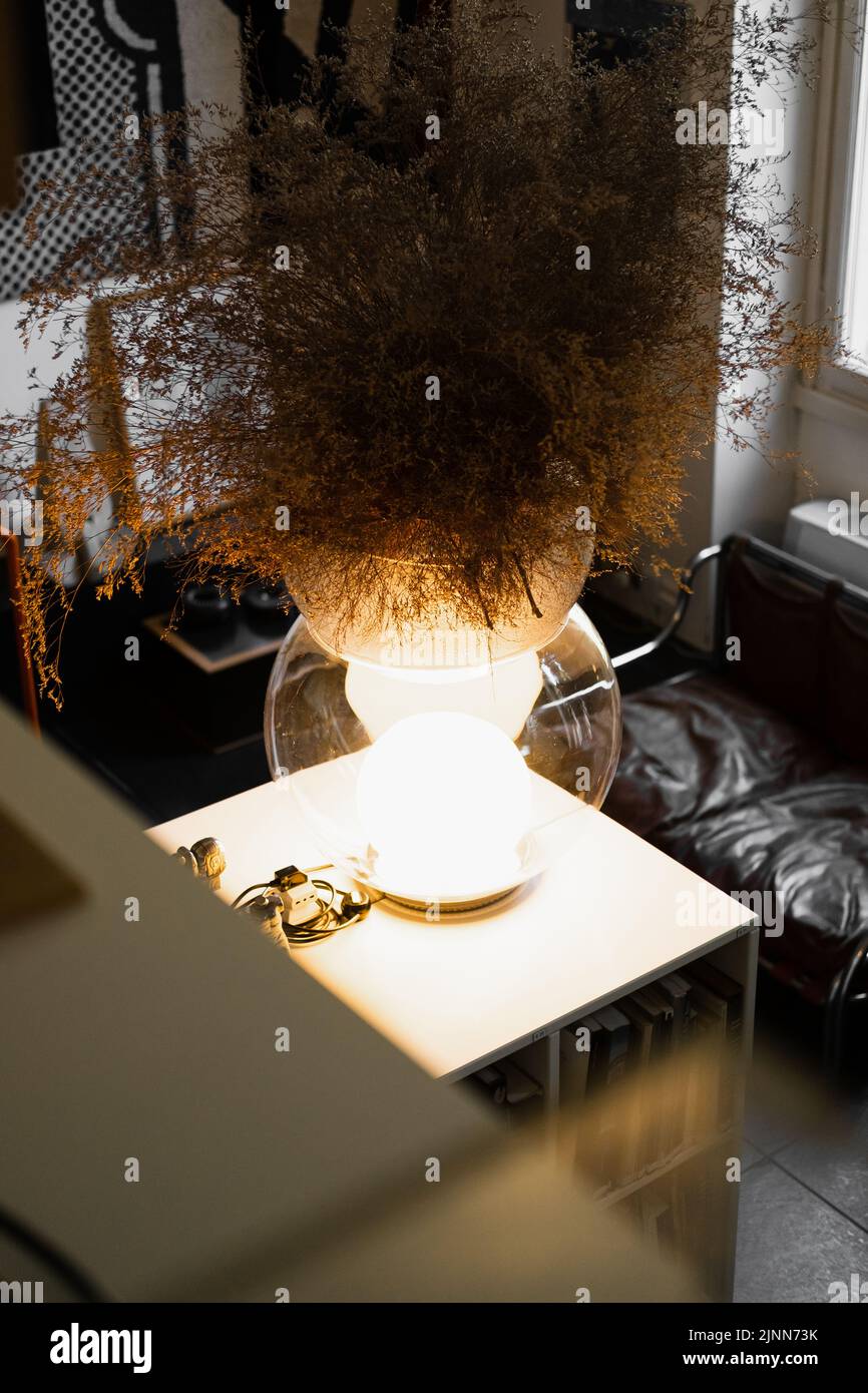 Gae Aulenti Giova Lamp (1964) for FontanaArte. Taken from the home and ...