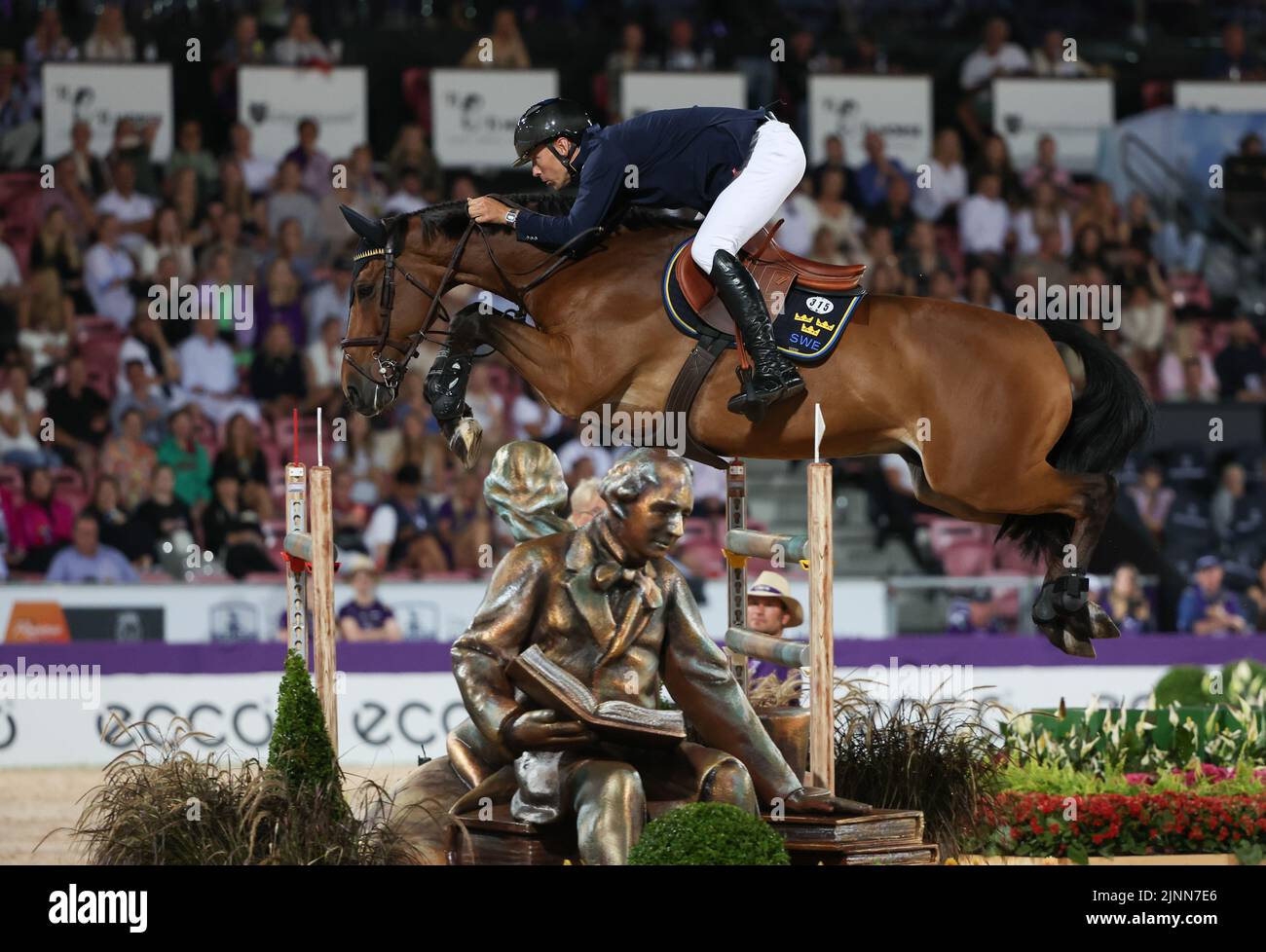 Herning, Denmark. 12th Aug, 2022. Equestrian sport; World Championship ...